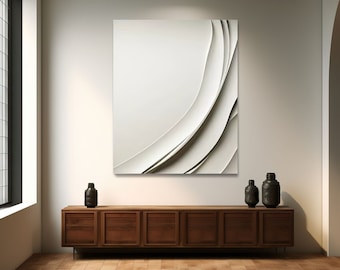 Minimalist Textured Wall Decor 3d Vision Board Wood Carving - Etsy