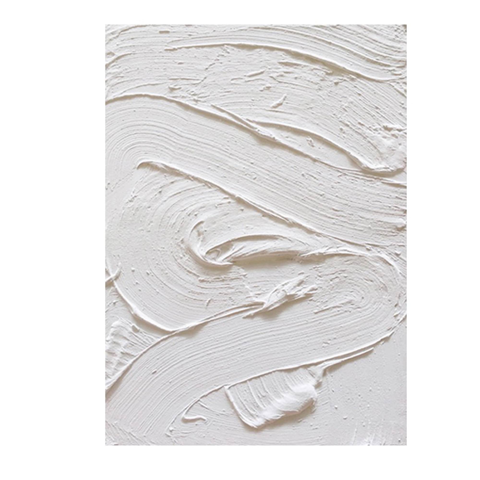 White Texture Painting White 3D Textured Painting White Minimalist ...