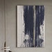 Large Wall Art Wind Blue Abstract Painting Line Art Blue and White ...