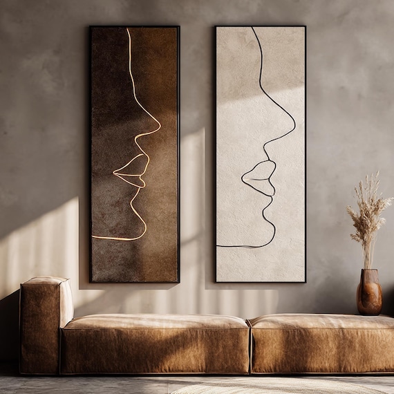 Vertical Lines Wall Art