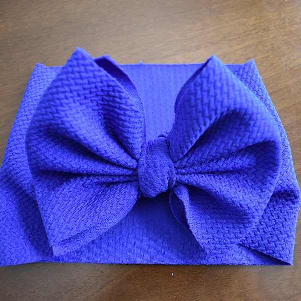 Royal Blue Head Wrap - Etsy