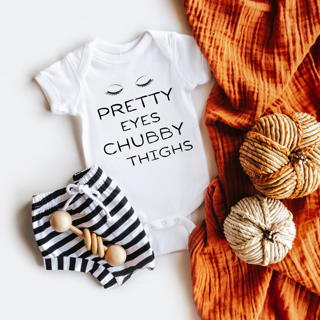 Pretty Eyes and Chubby Thighs, Cute Baby Girl Outfits, Cute Baby ...