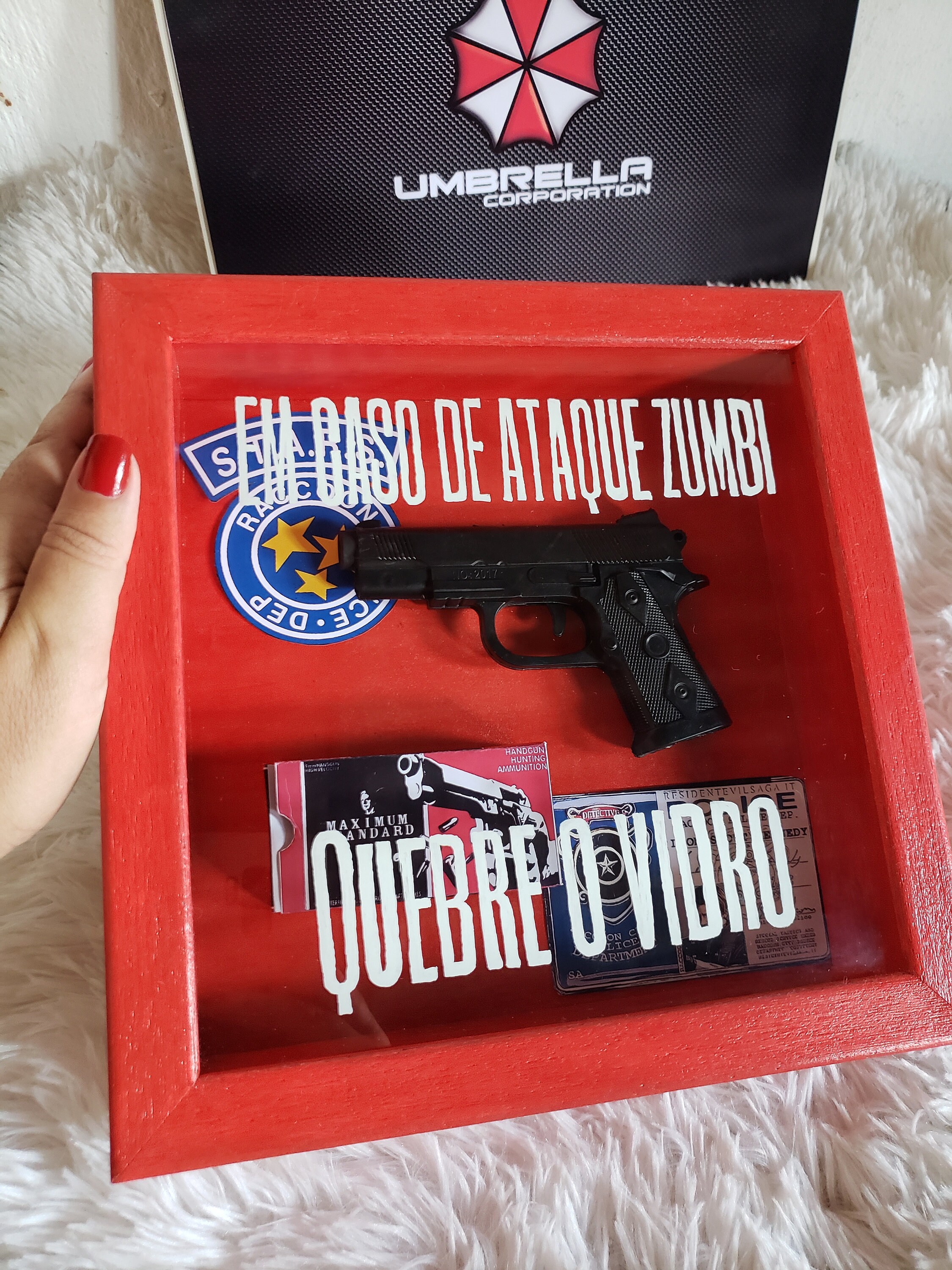 In Case of Zombie Attack Break Glass Emergency - Etsy