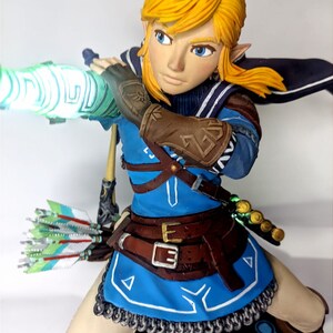Link (tears of the Kingdom Ver.) Action Figure 3D Printed - Scale 1/6 ...