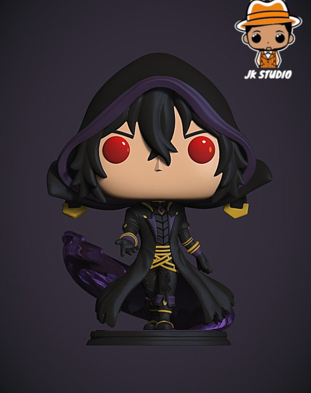 3D STL - Cid Kagenou - Inspired on Manga - the Eminence in Shadow - Etsy