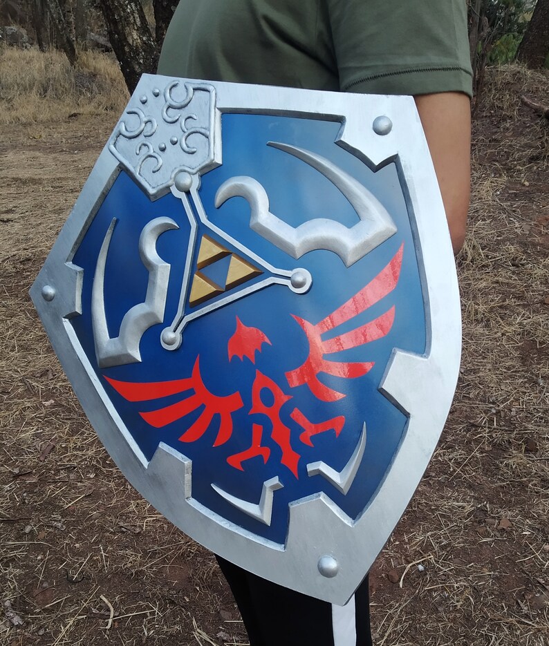 Hylian Shield Twilight Princess Game Version From the - Etsy