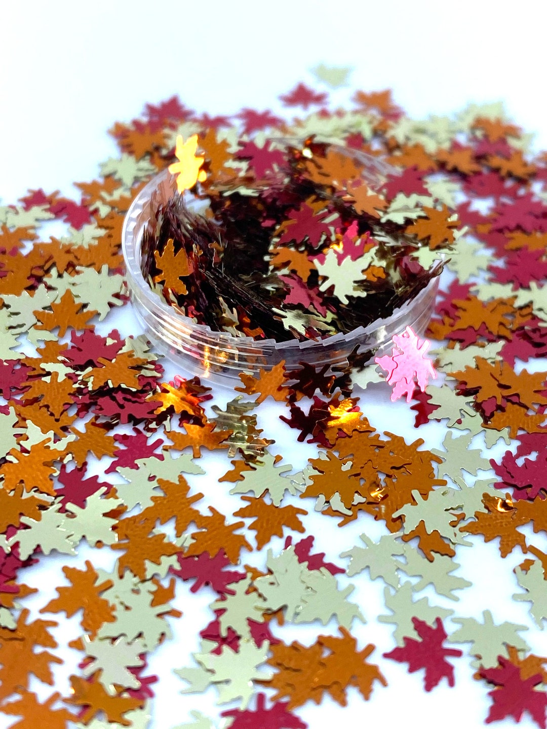 Leaf Shape Glitter, Fall Leaf, Polyester Glitter, Nail Art, Tumblers ...