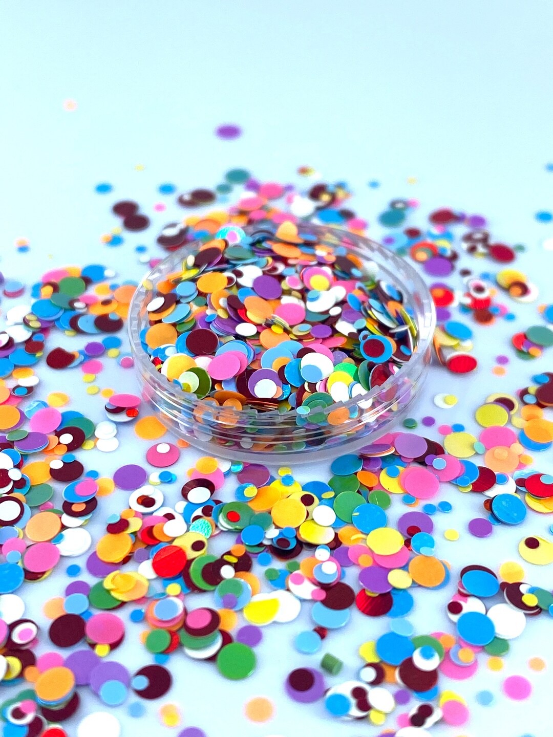 Rainbow Mix Glitter, Polyester Glitter, Tumblers, Slime, Deco, Crafts ...