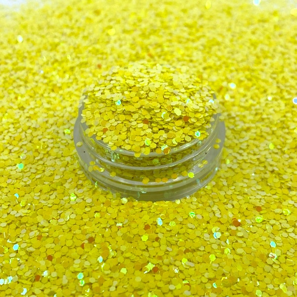 Yellow Glitter - Etsy