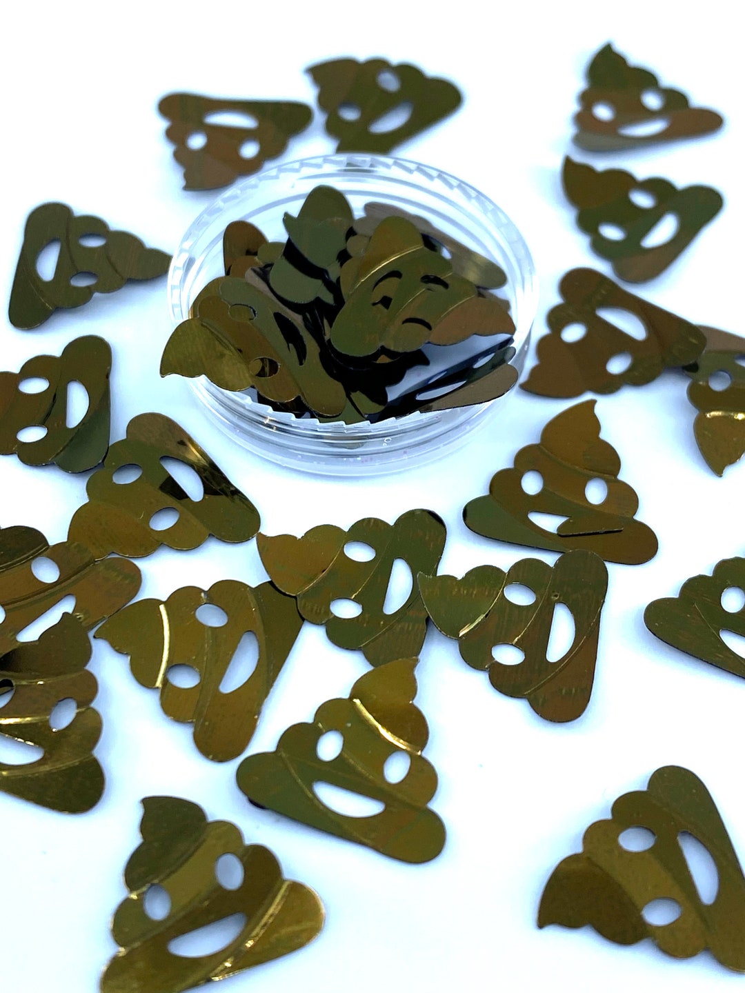 Men Toilet Poop Shape Glitter, Polyester Glitter, Tumblers, Slime, Deco ...