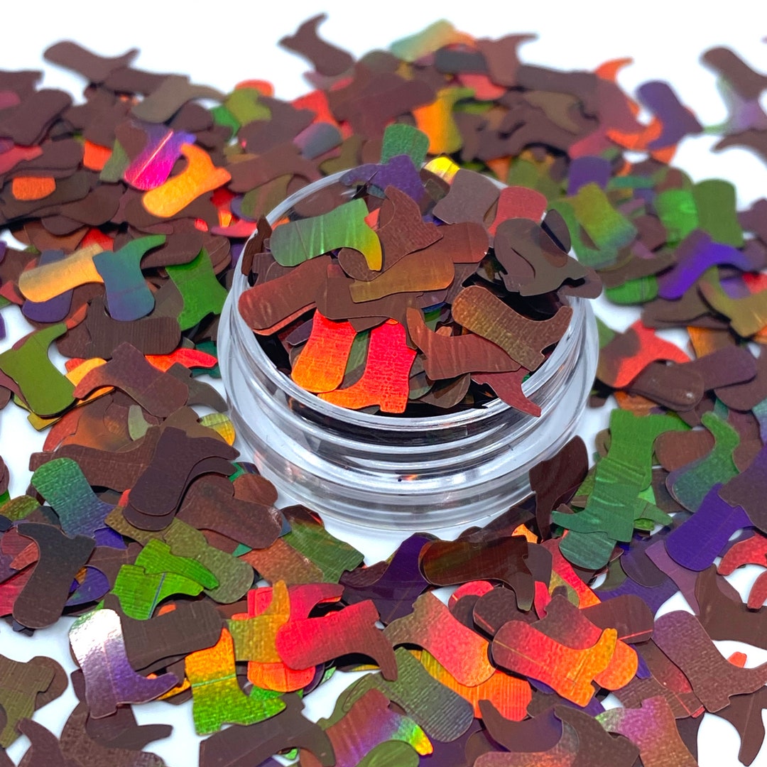 Cowboy Glitter, Polyester Glitter, Tumblers, Slime, Deco, Crafts, Resin ...