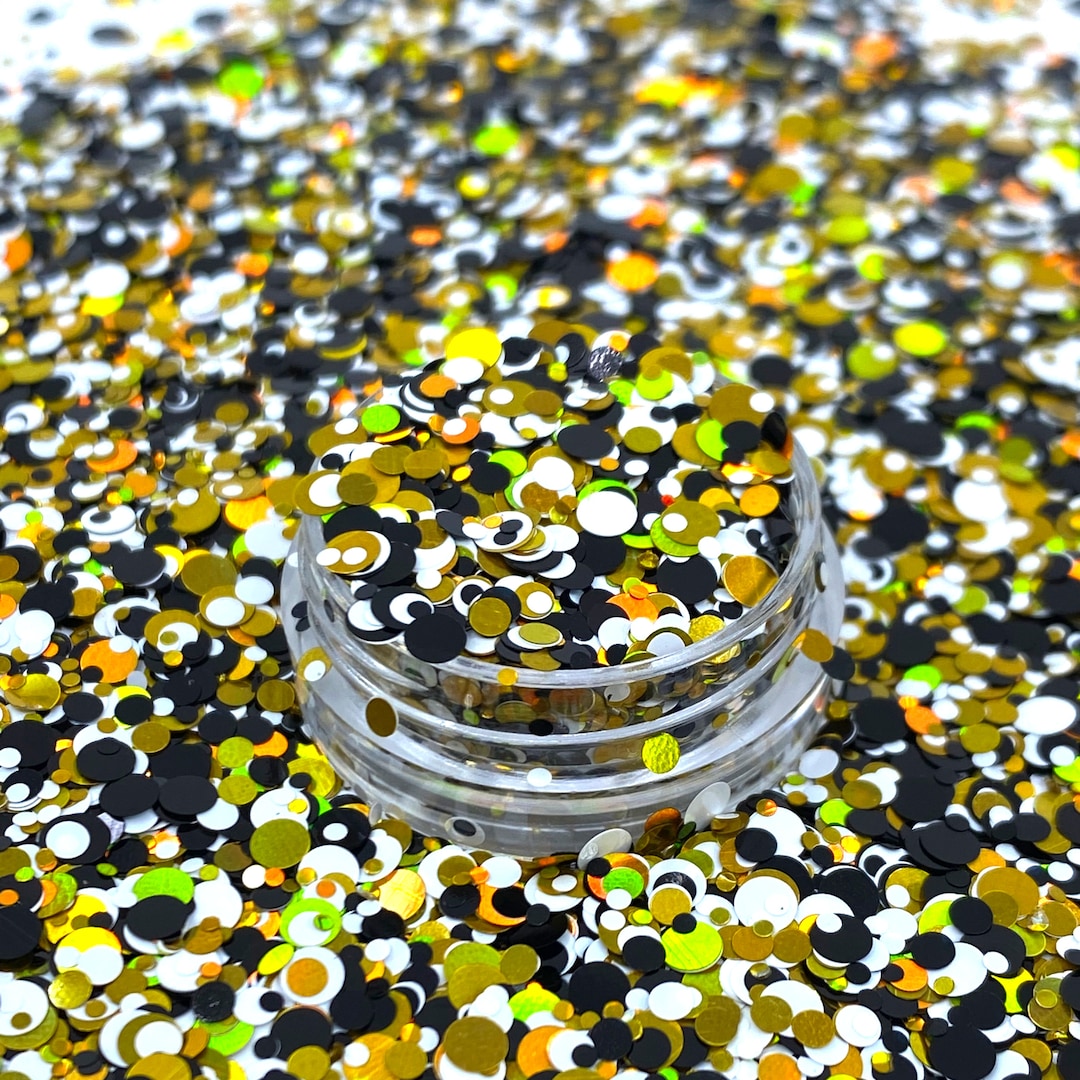 Coffee Lover Dot Glitter, Fall, Polyester Glitter, Nail Art, Tumblers ...