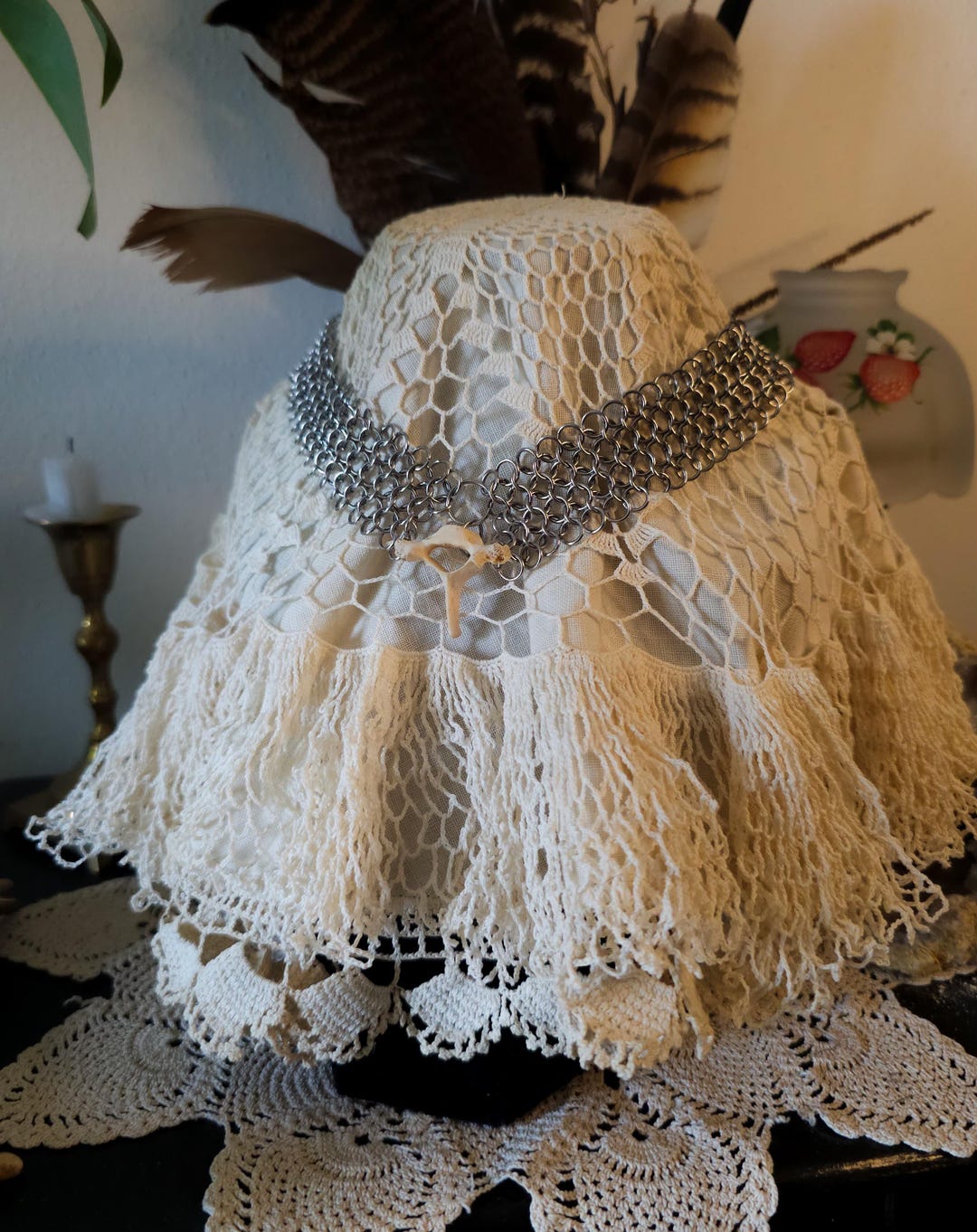 Vertebrae Chainmaille Choker - Etsy