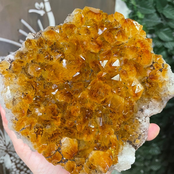 Citrine Geode - Etsy