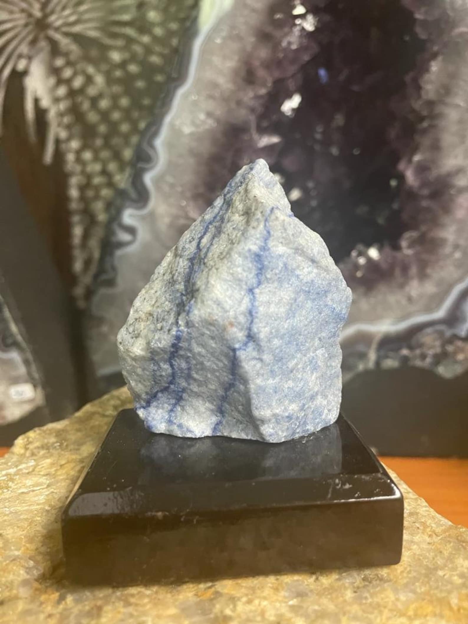 Blue Quartz Rough Natural Stones Raw Blue Quartz Rough Blue | Etsy