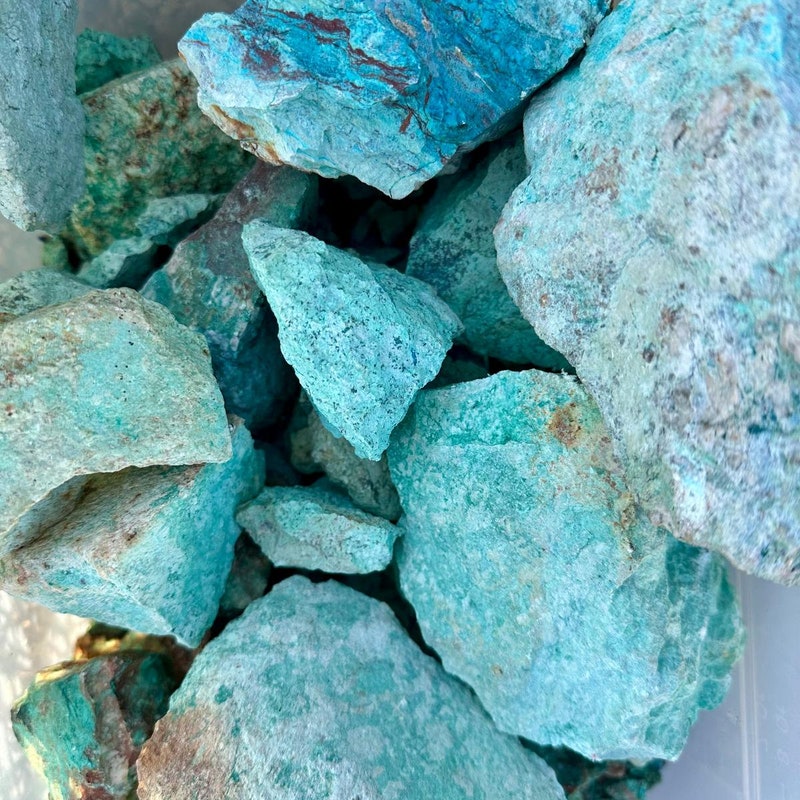 Rough Turquoise - Etsy