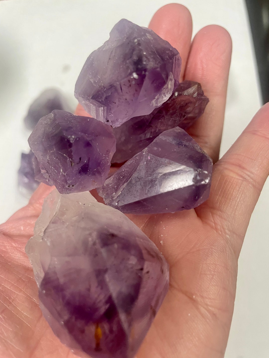 Amethistkristallen Amethist in bulk voor knutselen, sieraden maken ...