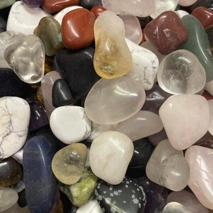 Assorted Mixed Tumbled Stones, Wholesale, Bulk Lot Assorted Tumbled ...