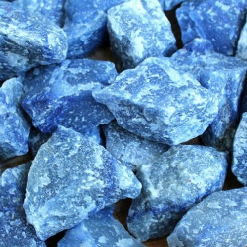 Raw Blue Quartz Crystals AKA Sapphire Quartz Bulk Rough - Etsy