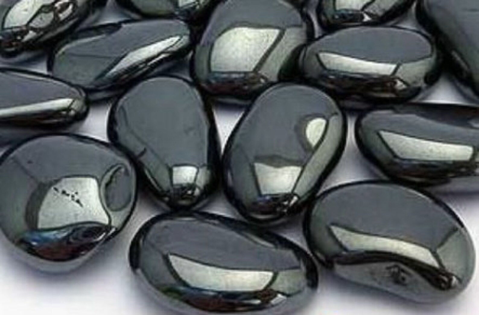 Hematite Tumbled Stones Iron Stones Gemstones Crystals - Etsy