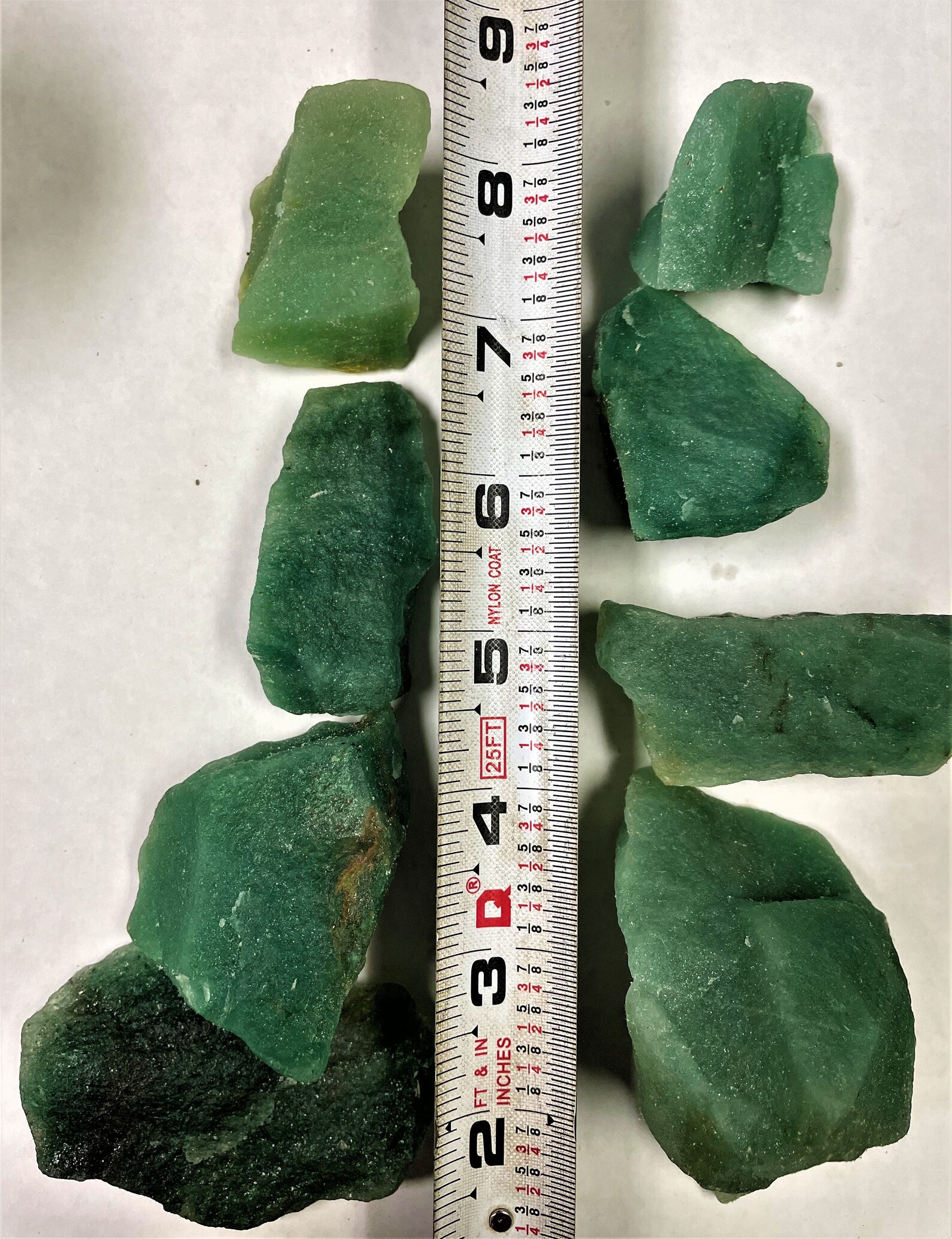 Green Quartz Rough Natural Stones: Choose 1 Lb, 2 Lbs 5 Lbs or 11 Lbs ...