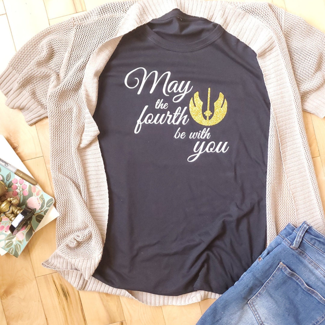 Star Wars Inspired Shirt May the Fourth Be With You Shirt Star Wars Day Shirt Jedi Order Inspired Nerd Apparel Etsy Canada