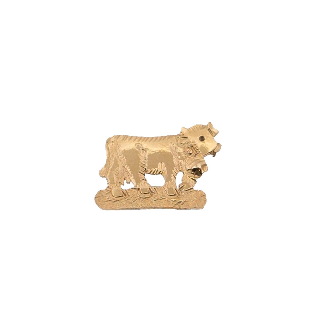 Original Appenzeller Cow Ear Screw chüeli Red Gold, Right Ear - Etsy