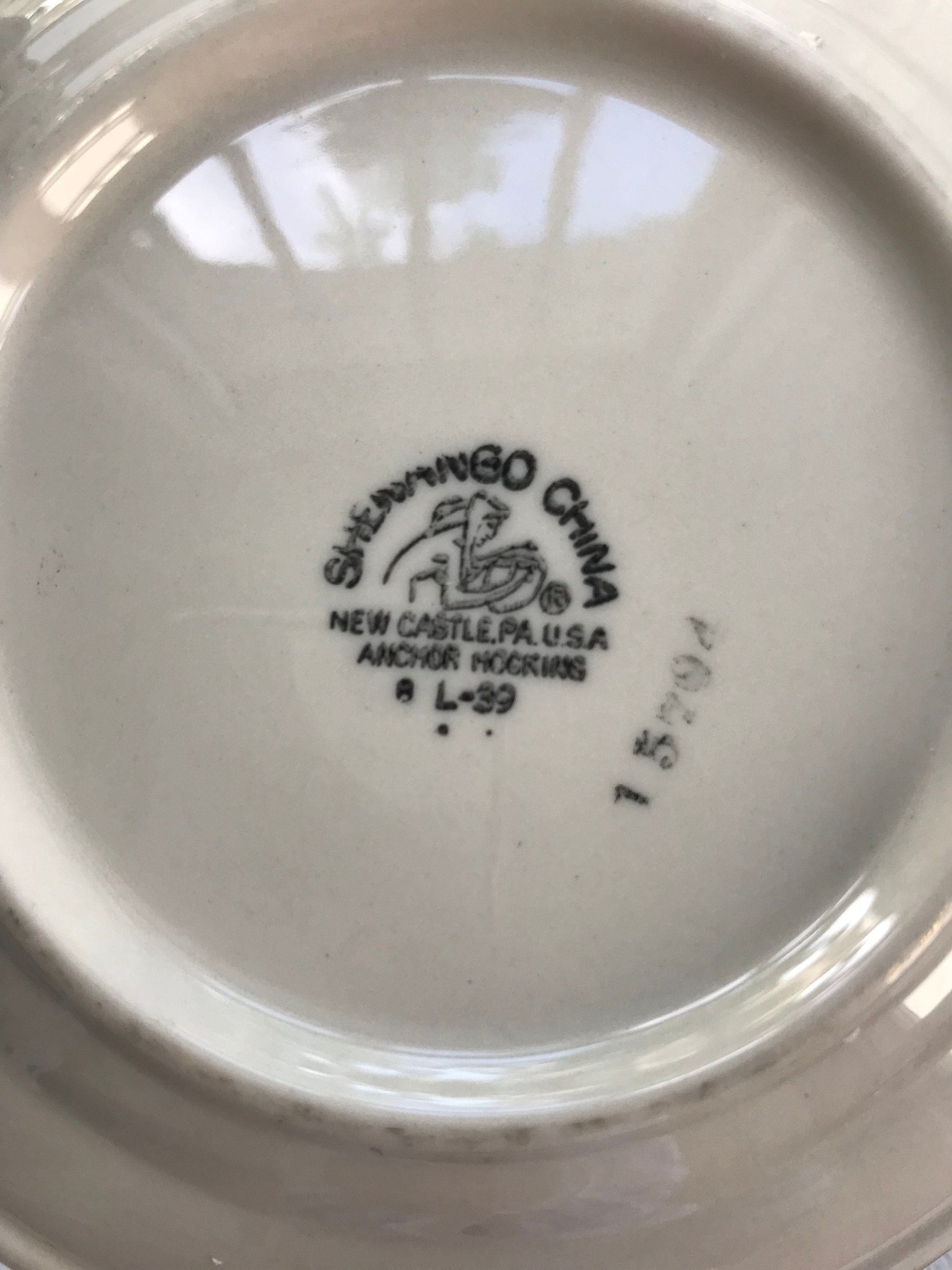 Shenango Art Nouveau Style China Greek Key Design Vintage - Etsy