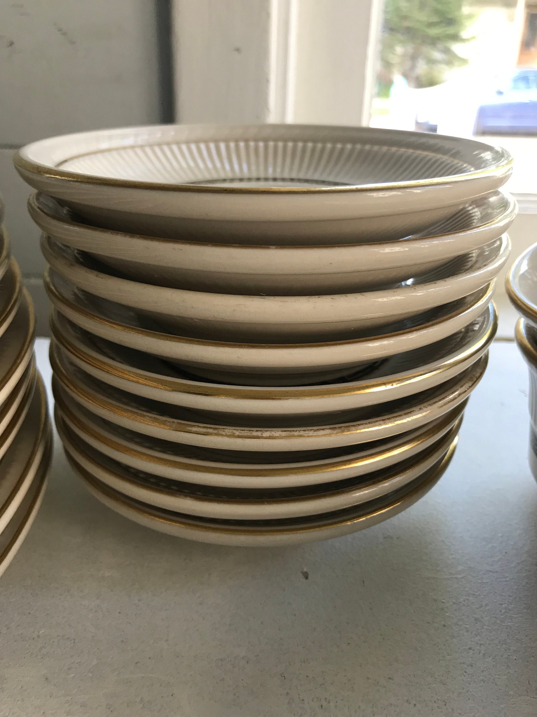 Shenango Art Nouveau Style China Greek Key Design Vintage - Etsy