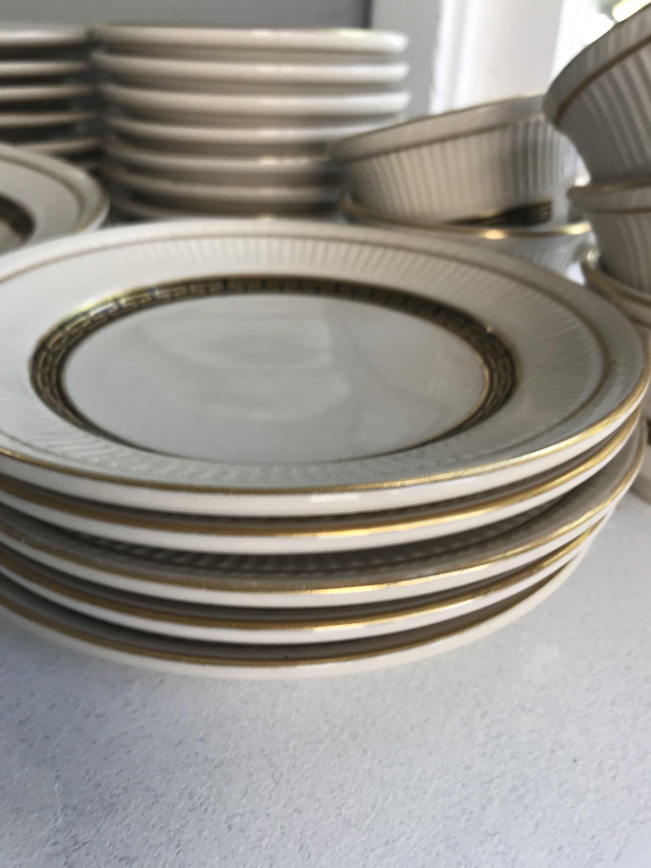 Shenango Art Nouveau Style China Greek Key Design Vintage - Etsy