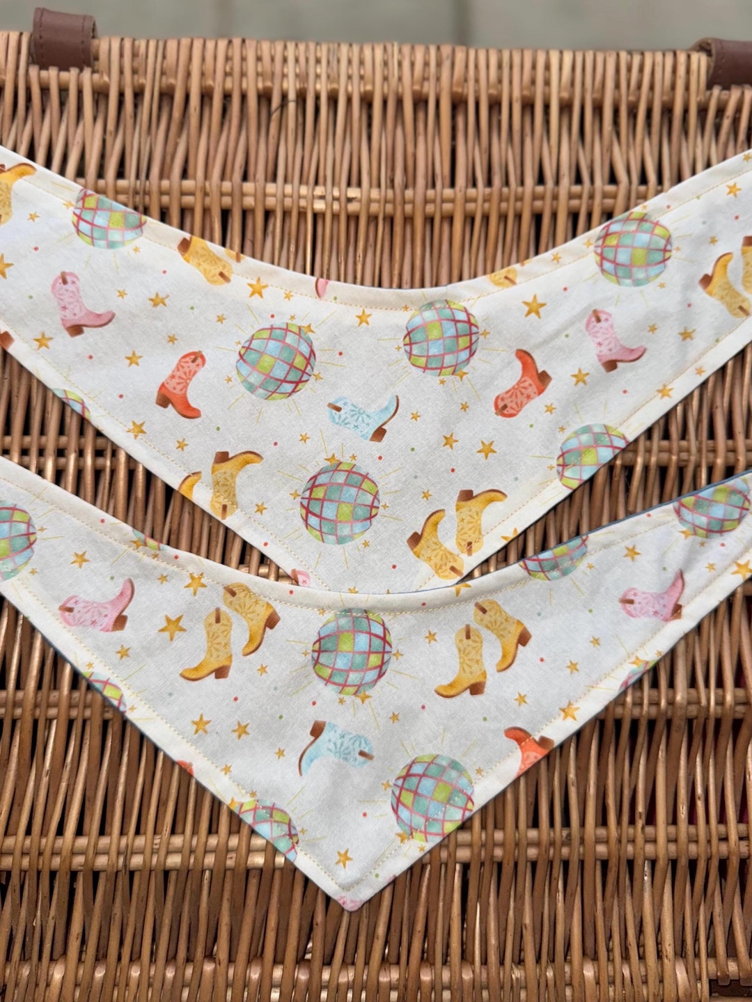 Boot Scootin Baby - Tie up Dog Bandana (L, M, S) - Etsy