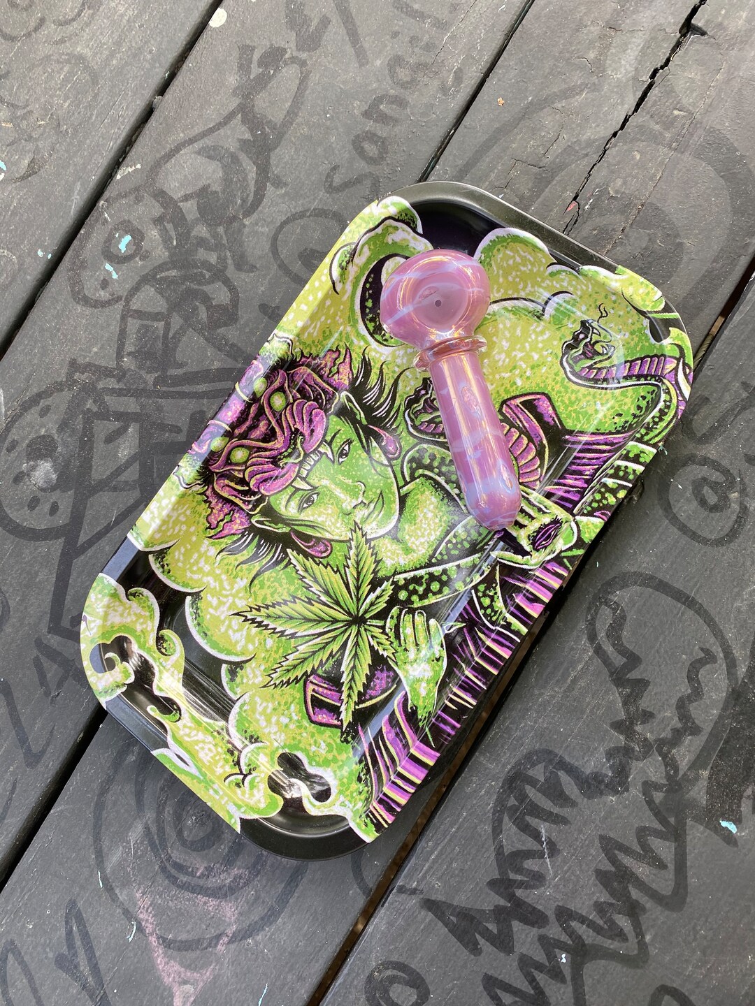 Hemp Goddess With Pink Glass Pipe Bundle Price - Etsy
