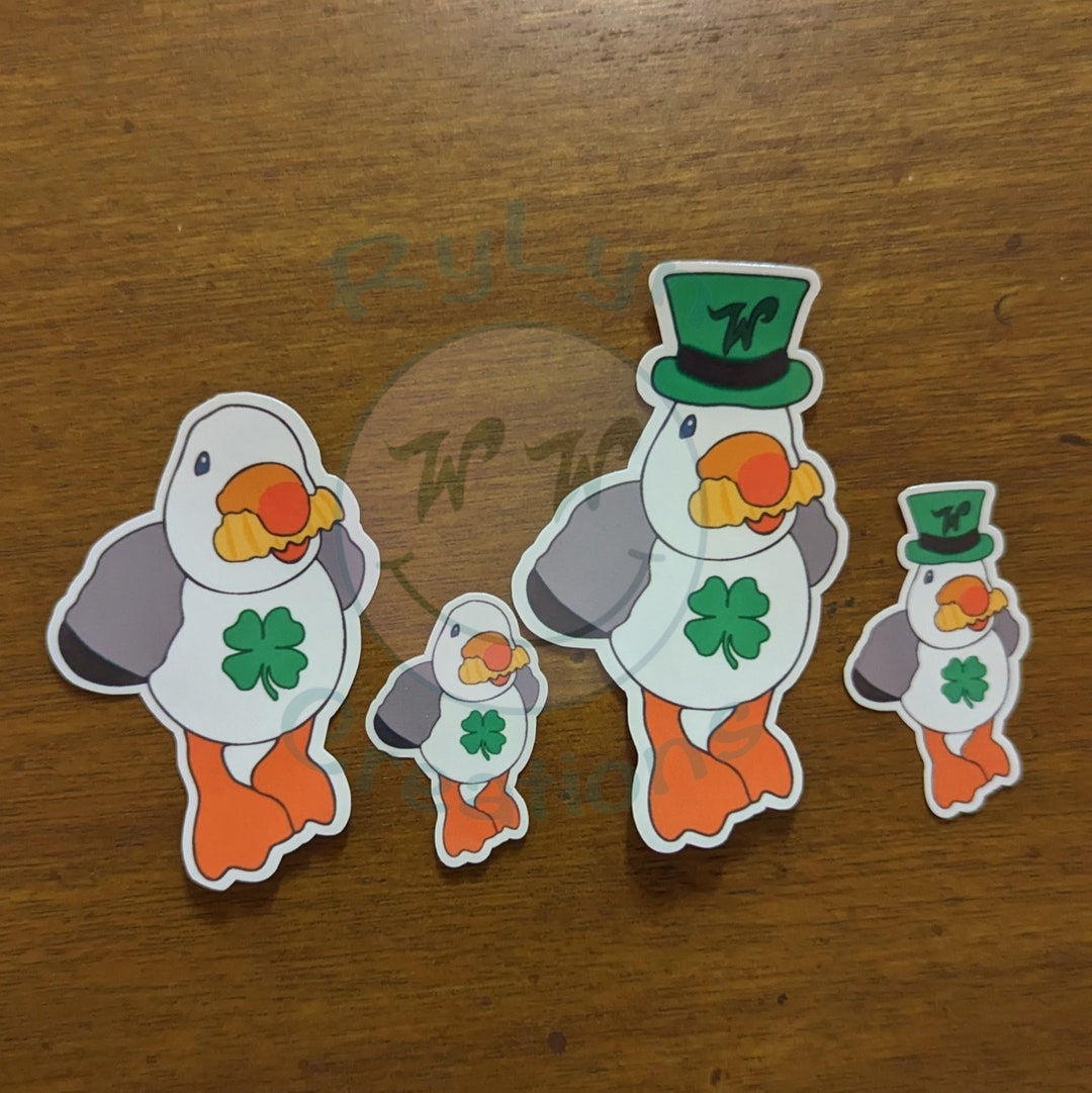 Happy as an Irish Seagull - Vinyl Sticker - Etsy