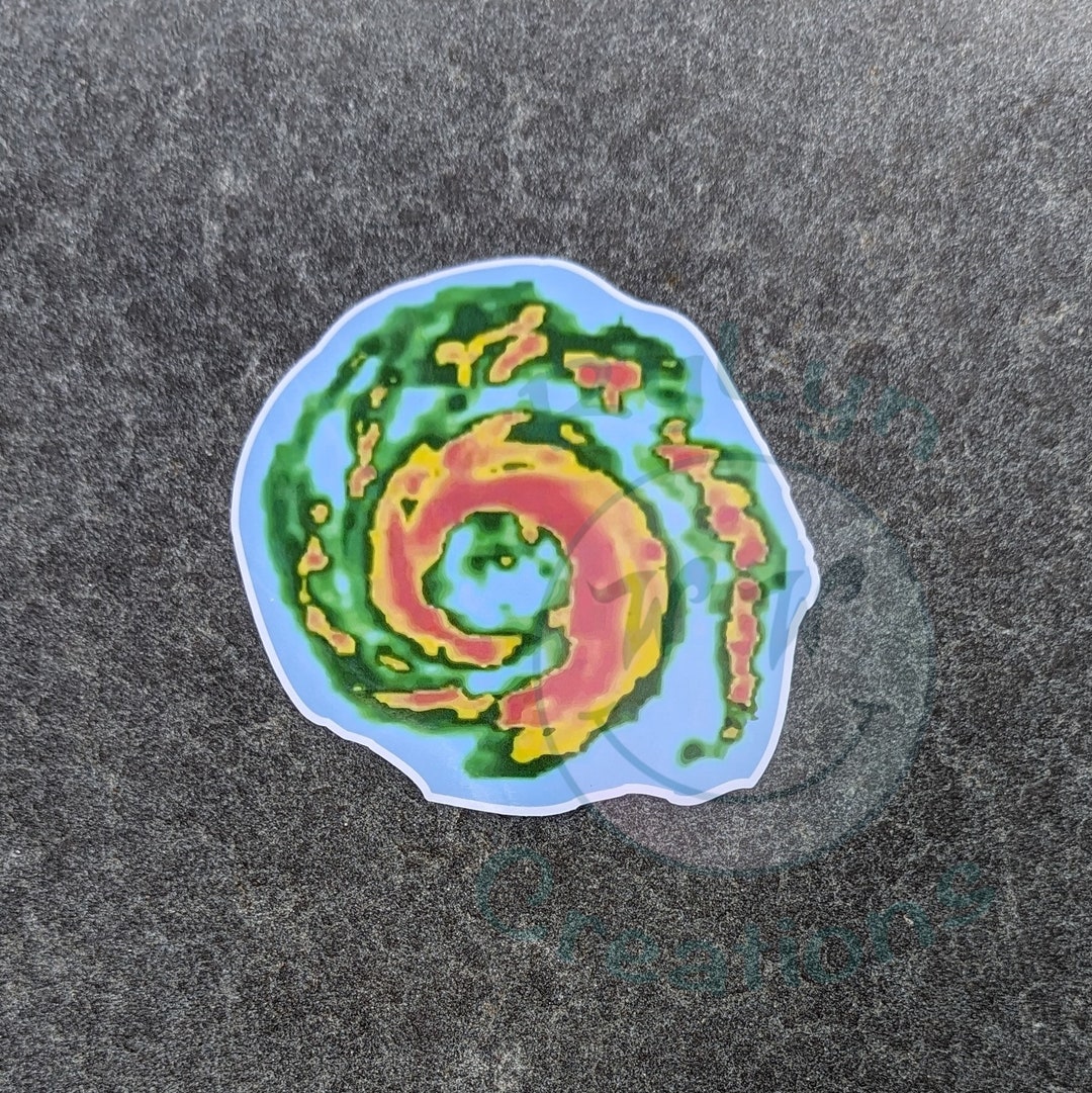 Hurricane Sticker | Hurricane Franklin Sticker | Weather Sticker ...