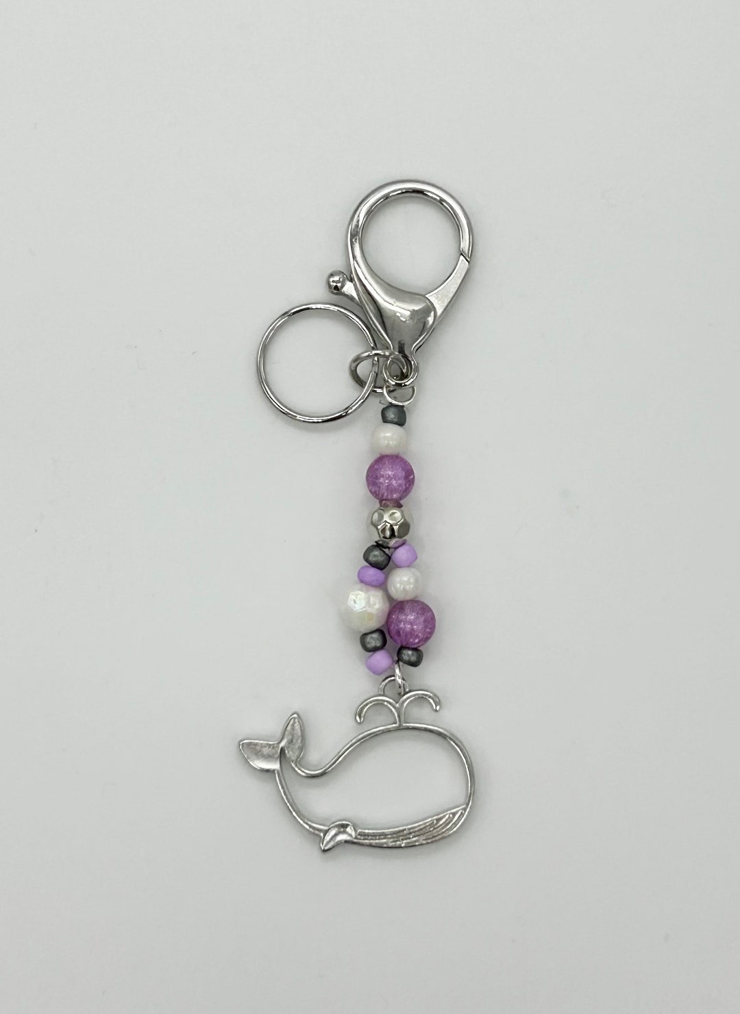 Key Chain/bag Charm - BTS Borahae Whale - Etsy