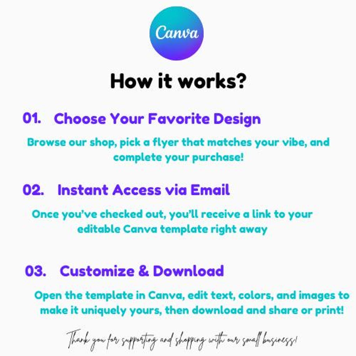 Canva Event Flyer Design Template | Printable PNG for Business ...