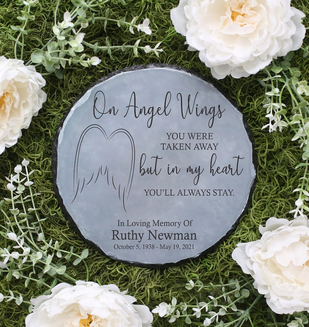 Personalized Memorial Gift Personalized Memorial Stone Memorial Garden ...