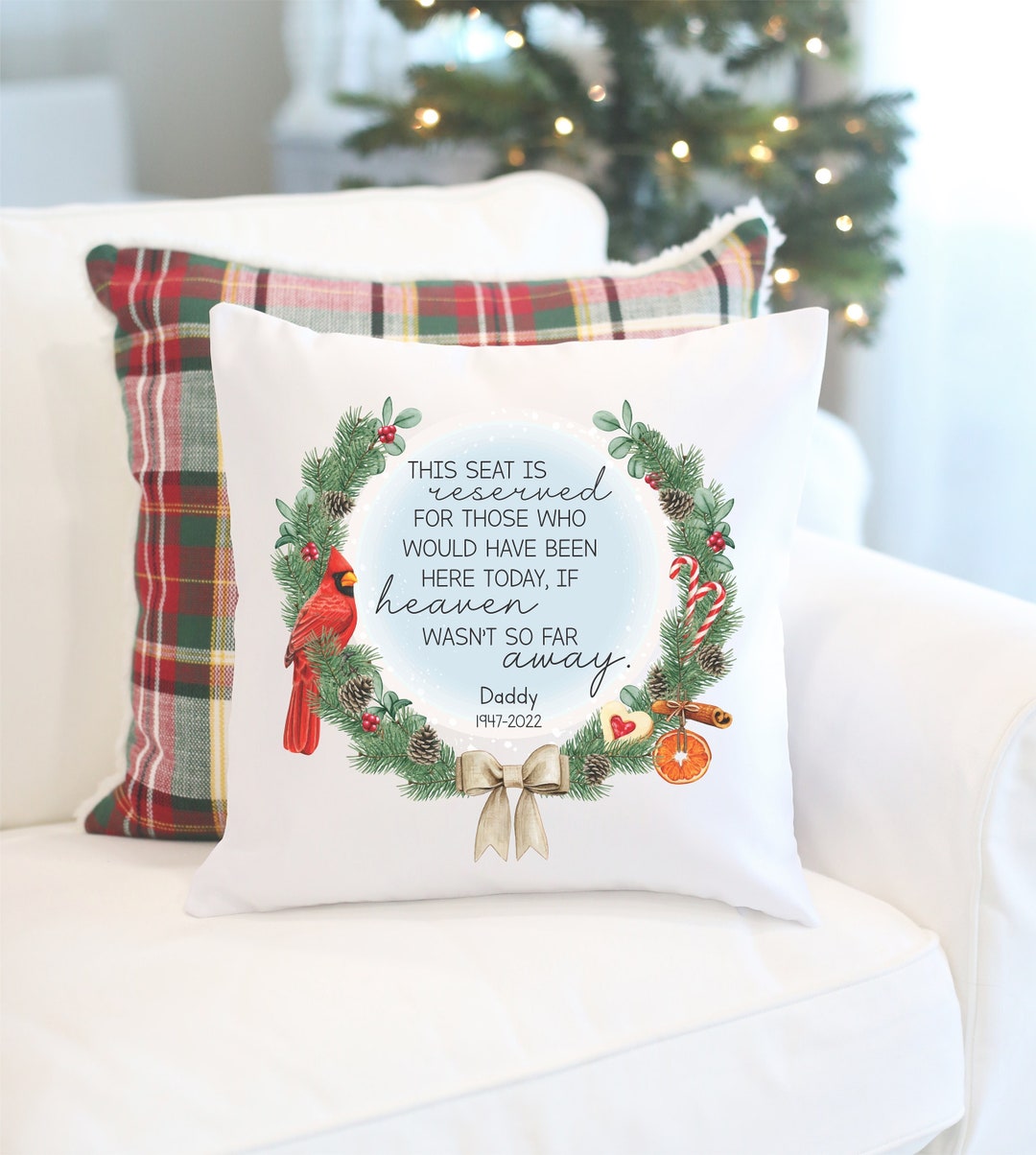 Christmas in Heaven Gift Memorial Gift Personalized Memorial Gift ...