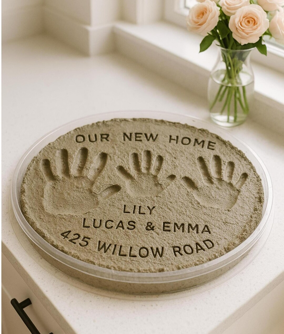 Personalized Garden Stone Kit: DIY New Home Gift - Etsy