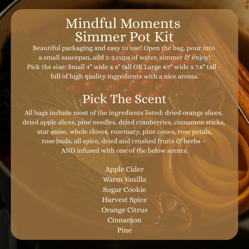 Meditation Simmer Pot - Positive Thinking, Intention Manifesting ...