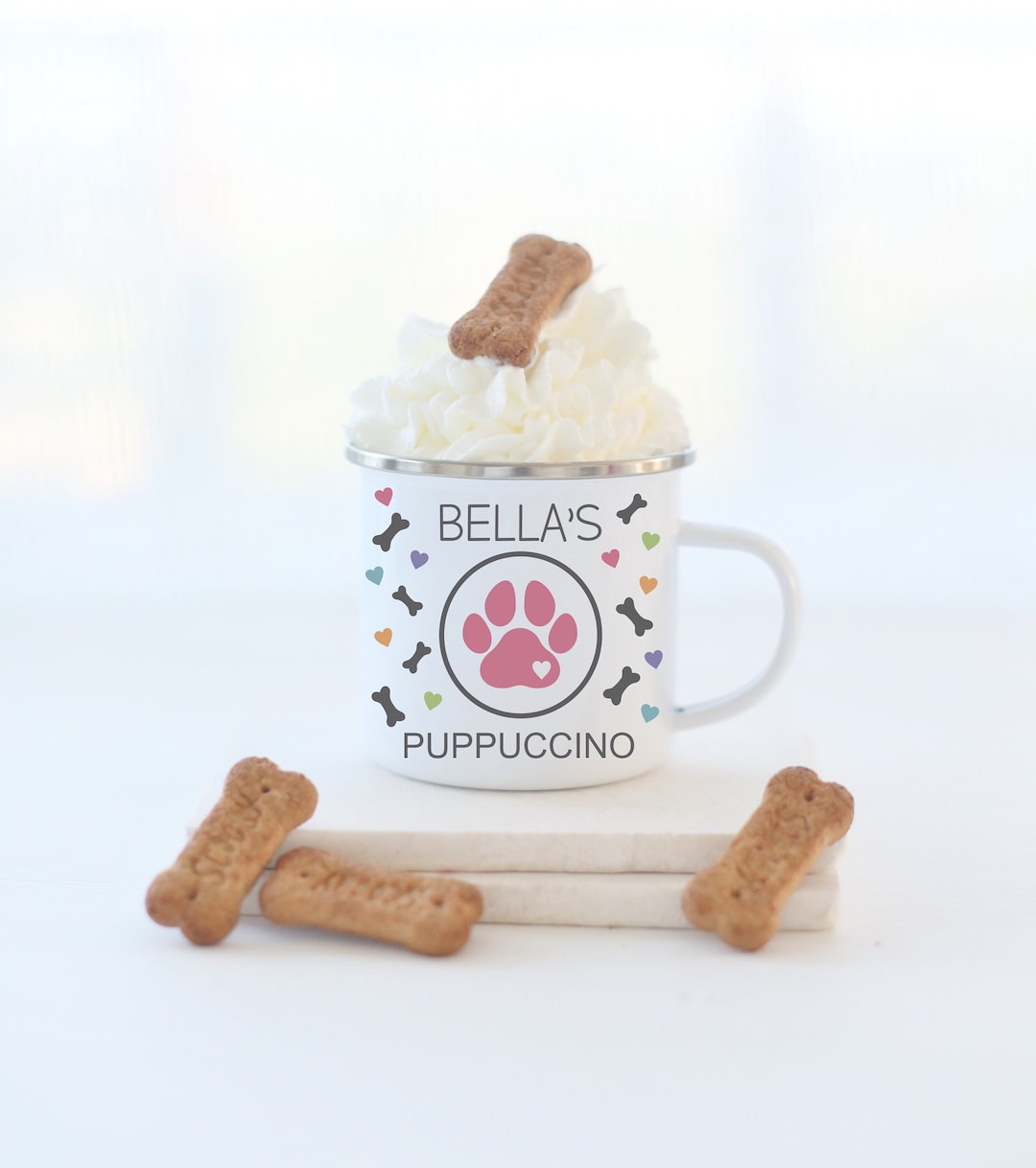 Pup Cup, Puppuccino Mug, Pup Cup Mug, Personalized Dog Birthday Gift ...