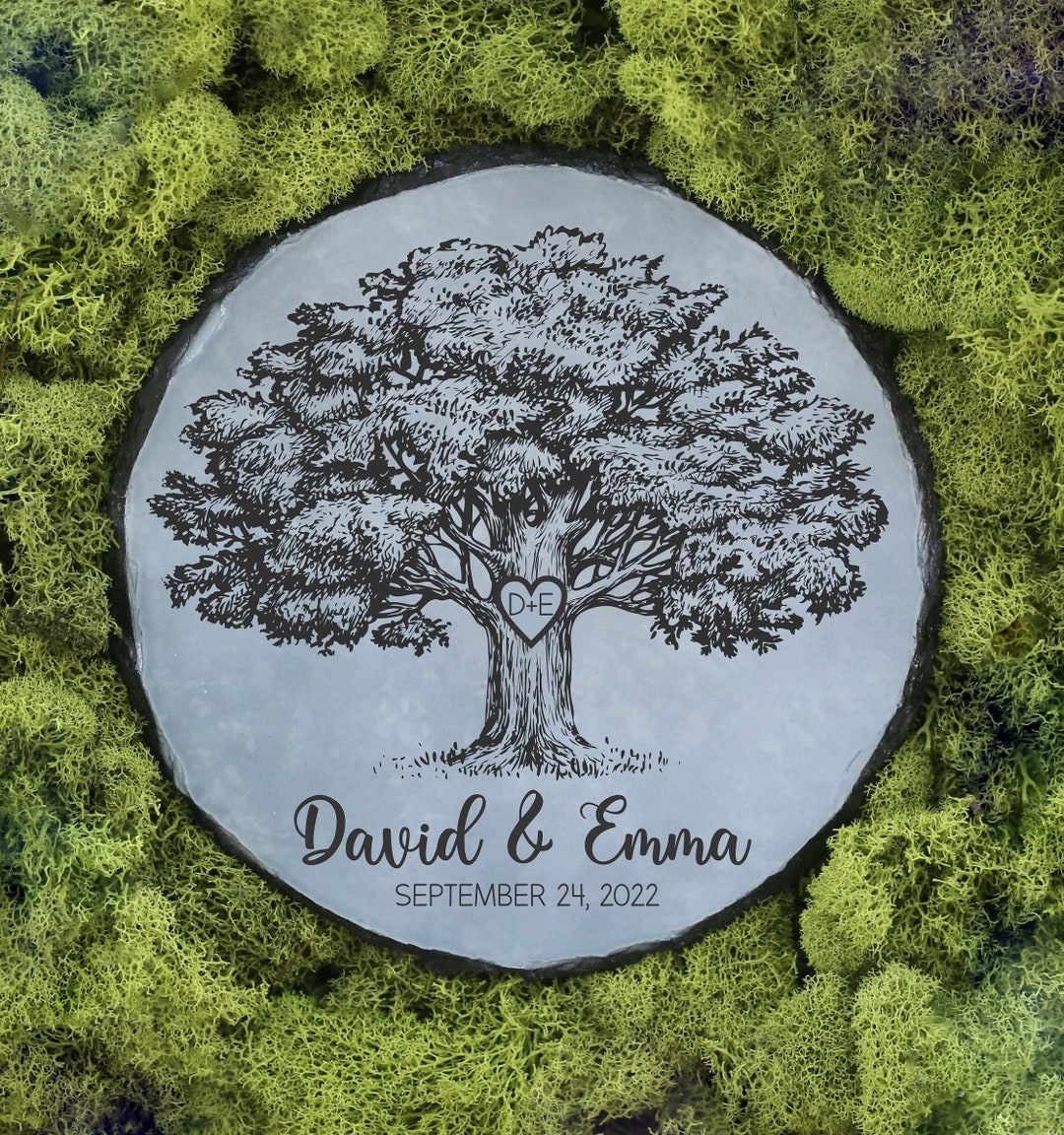 Personalized Garden Stone | Wedding Gift | Personalized Gift | Bridal ...