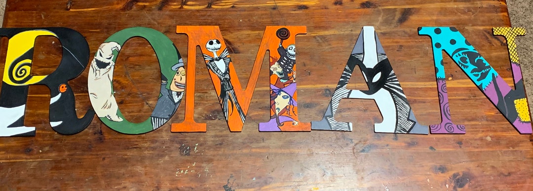 Custom Painted Themed Wall Decor - Etsy