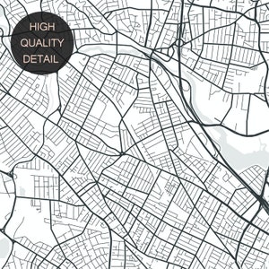 Somerville Massachusetts Map Print Printable Street Map Map | Etsy