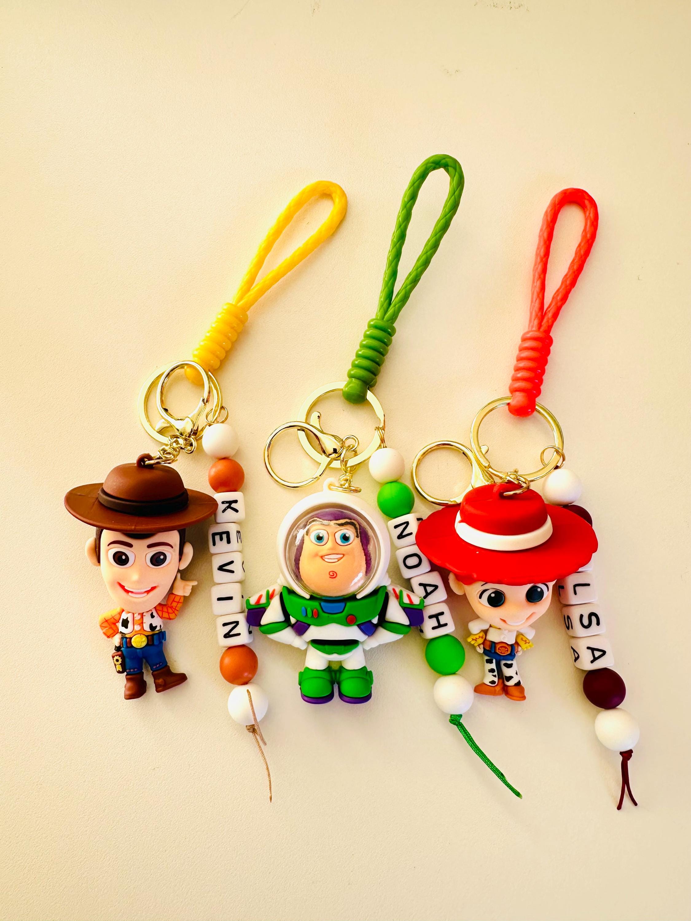 Toy Story Keychain/ Woody Keychain/ Buzz Lightyear Keychain/ Jessie ...