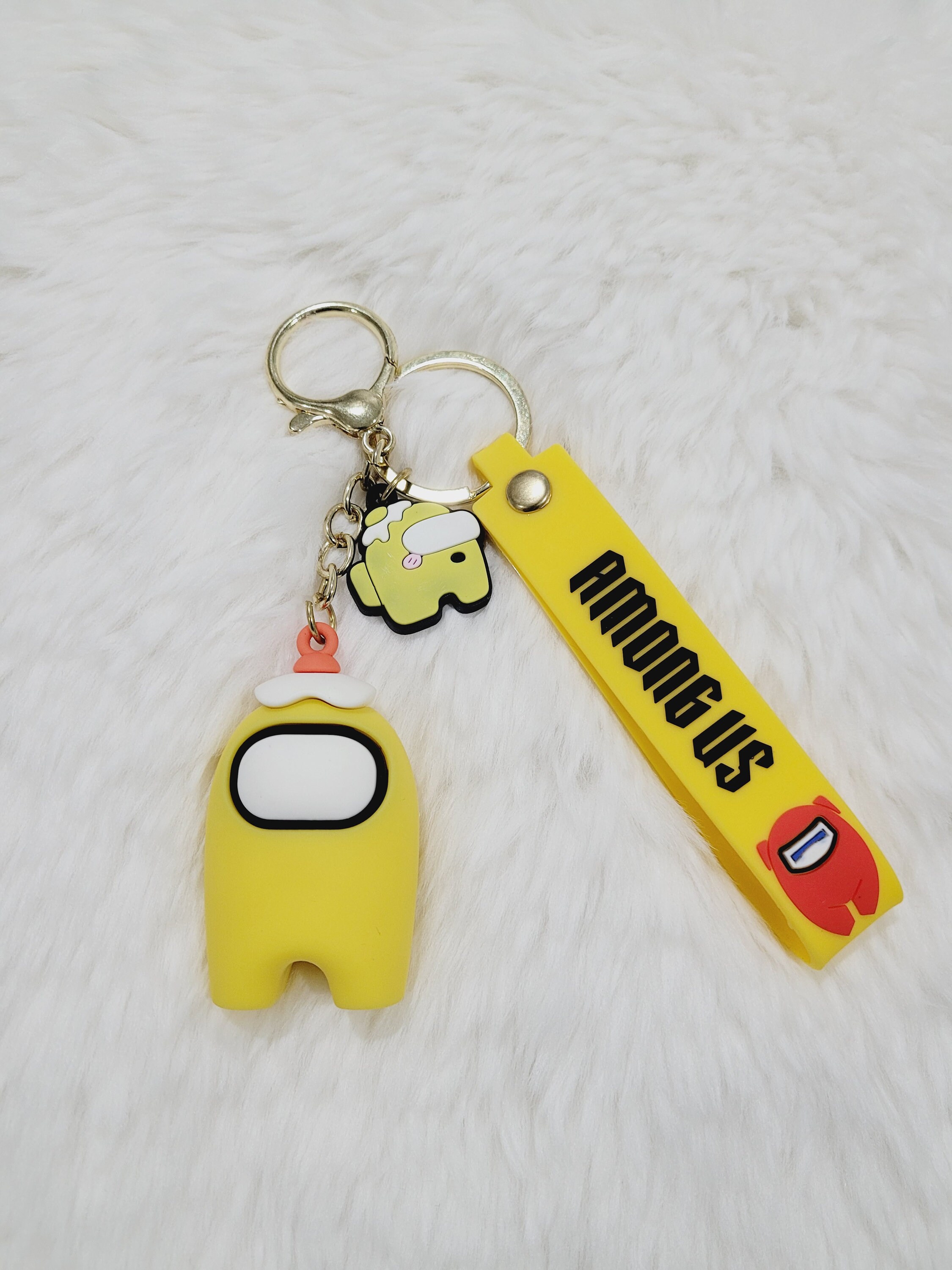 Among Us Keychain, Among Us With Name, Personalized Keychain, Pendant ...