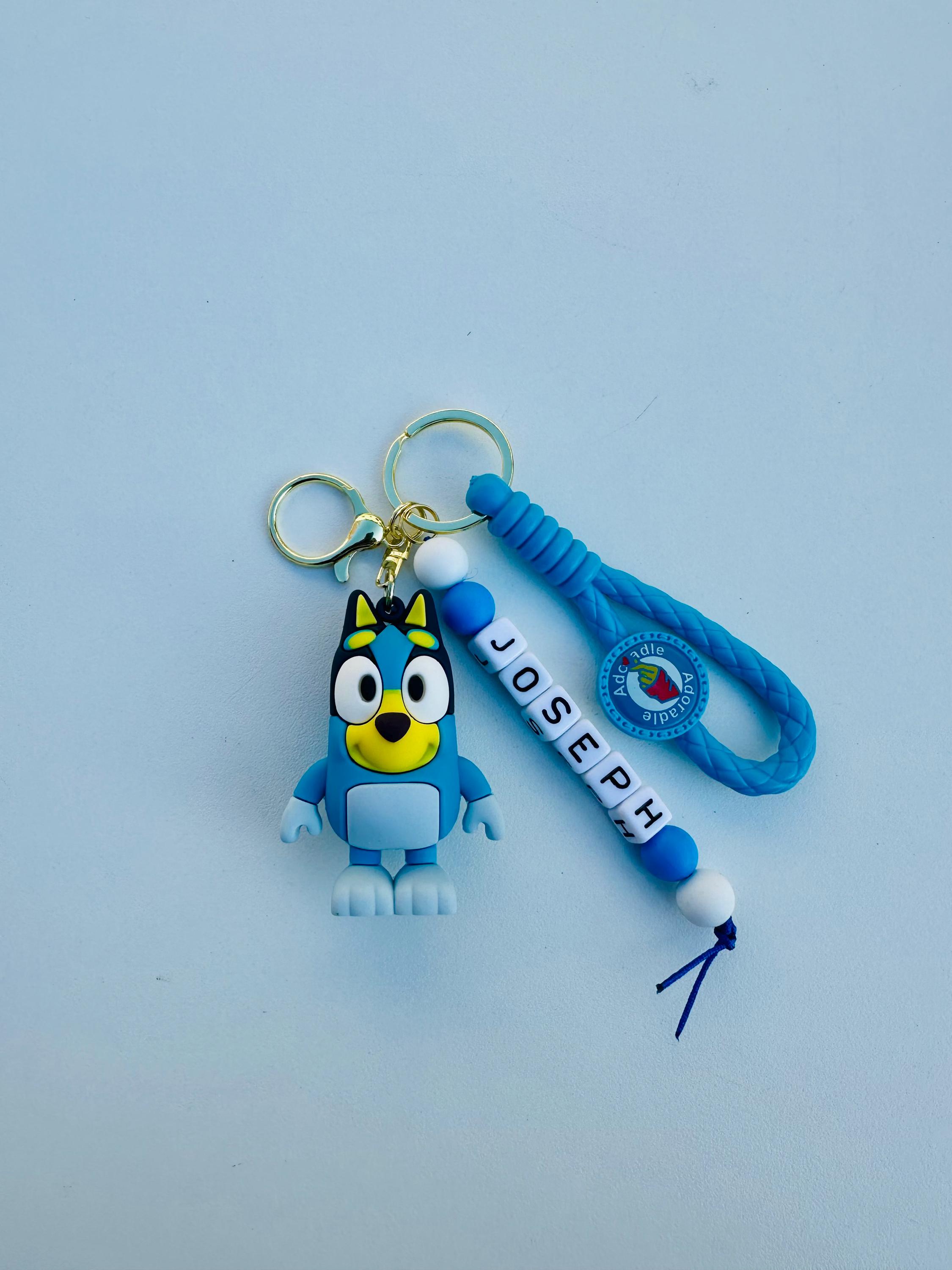 Bluey Keychain and Bingo Keychain/ Keychain W/name /pendant Keychain ...