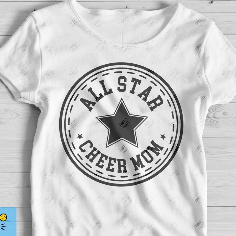 All Star Cheer Dad Svg - Etsy