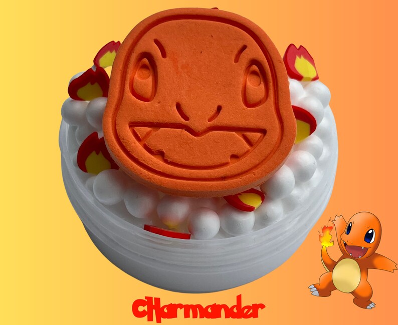 Charmander Slime Pokemon Party Favor Pack Fire - Etsy