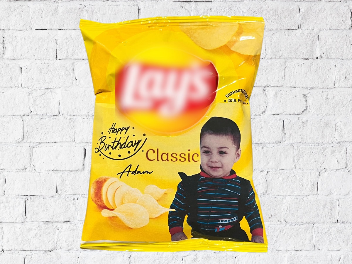 Personalized CHIP BAG Lays Bags Filled Bags Custom Lay's Bags Party ...